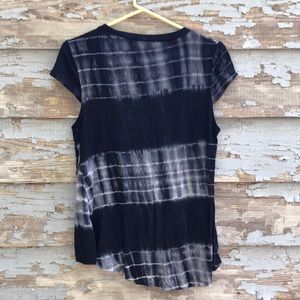 Hem & Thread | Tops | Hem Thread Tie Dye Funky Print Tshirt | Poshmark